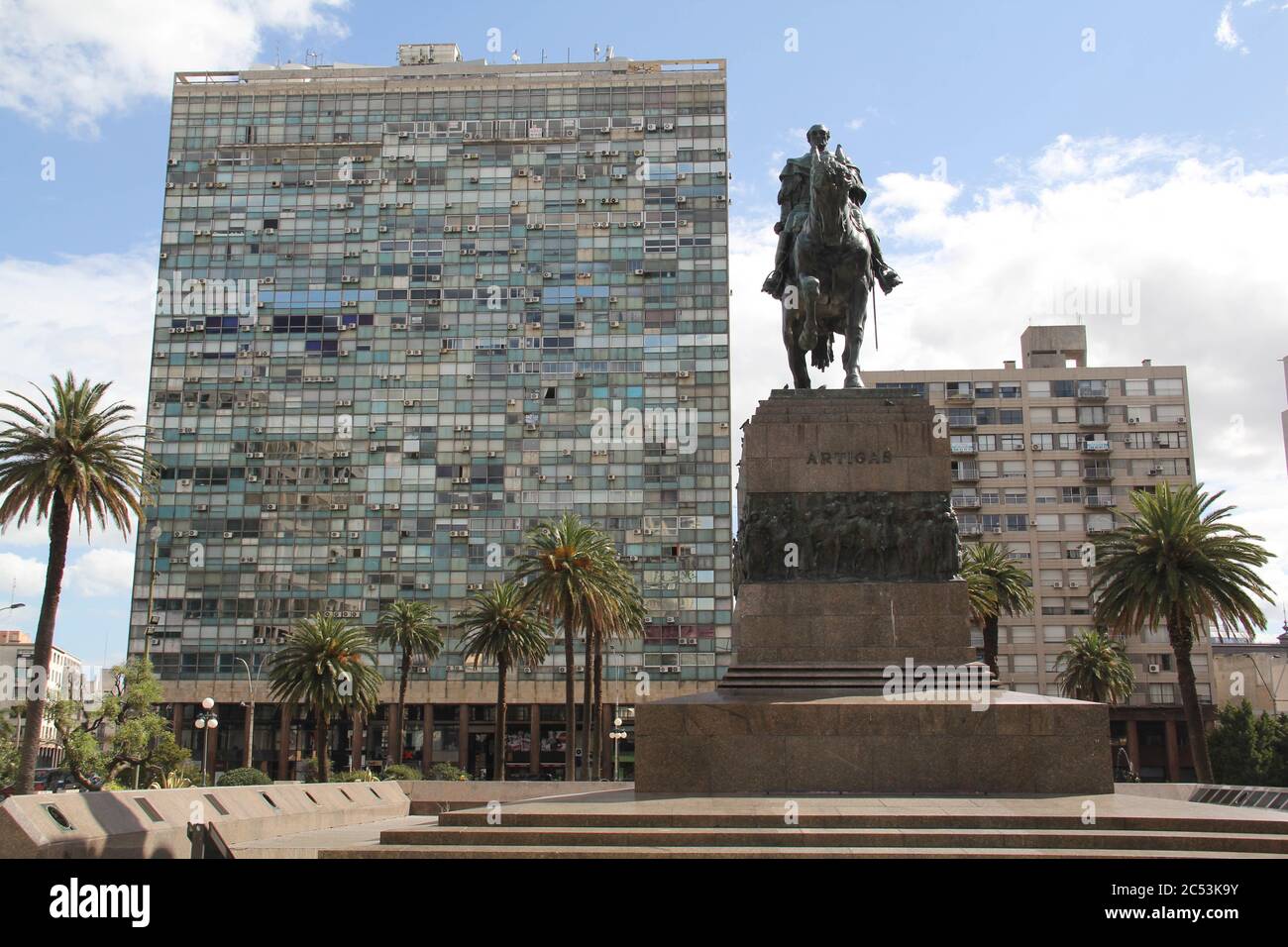 Plaza Independencia (Independence Square), the most important square in ...