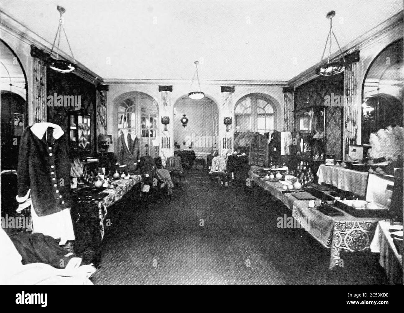 Interior of Worth Paris shop Stock Photo - Alamy