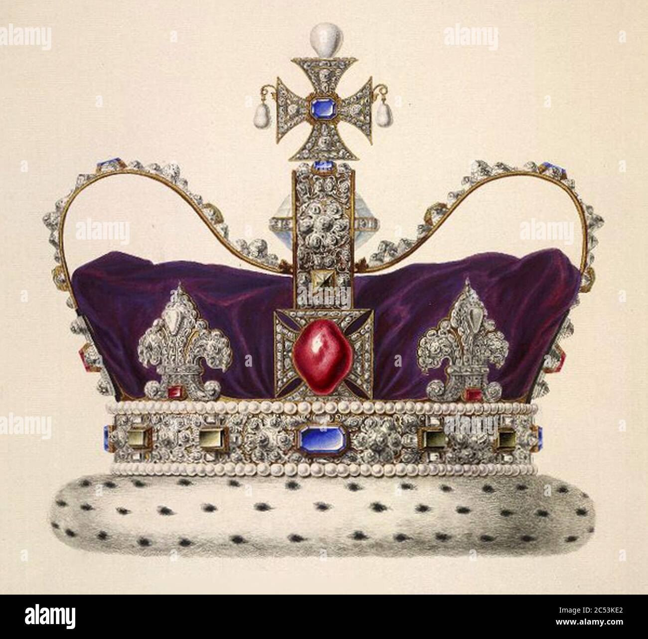 Imperial state crown hi-res stock photography and images - Alamy