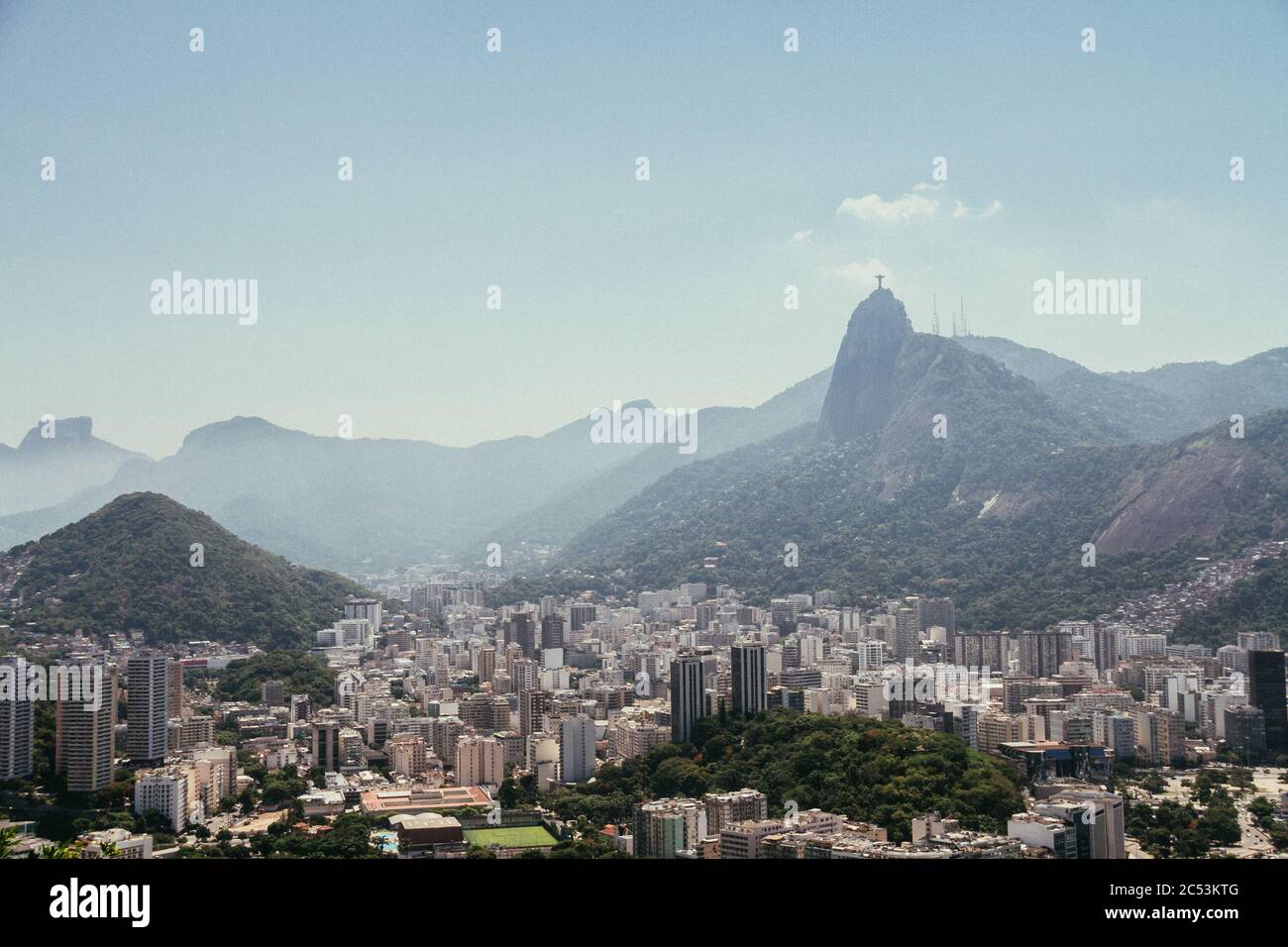 Rio skyline christ hi-res stock photography and images - Alamy
