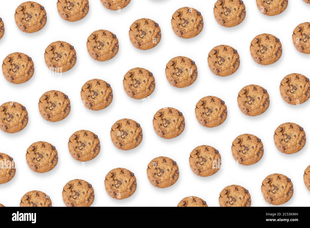 Rows of cookies hi-res stock photography and images - Alamy