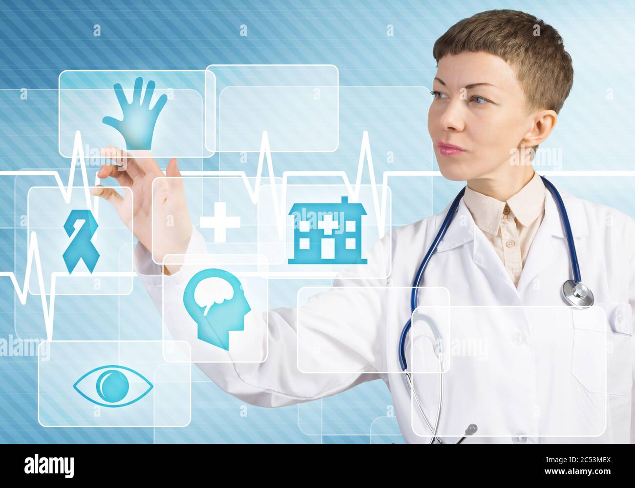 Modern technologies in medicine Stock Photo - Alamy