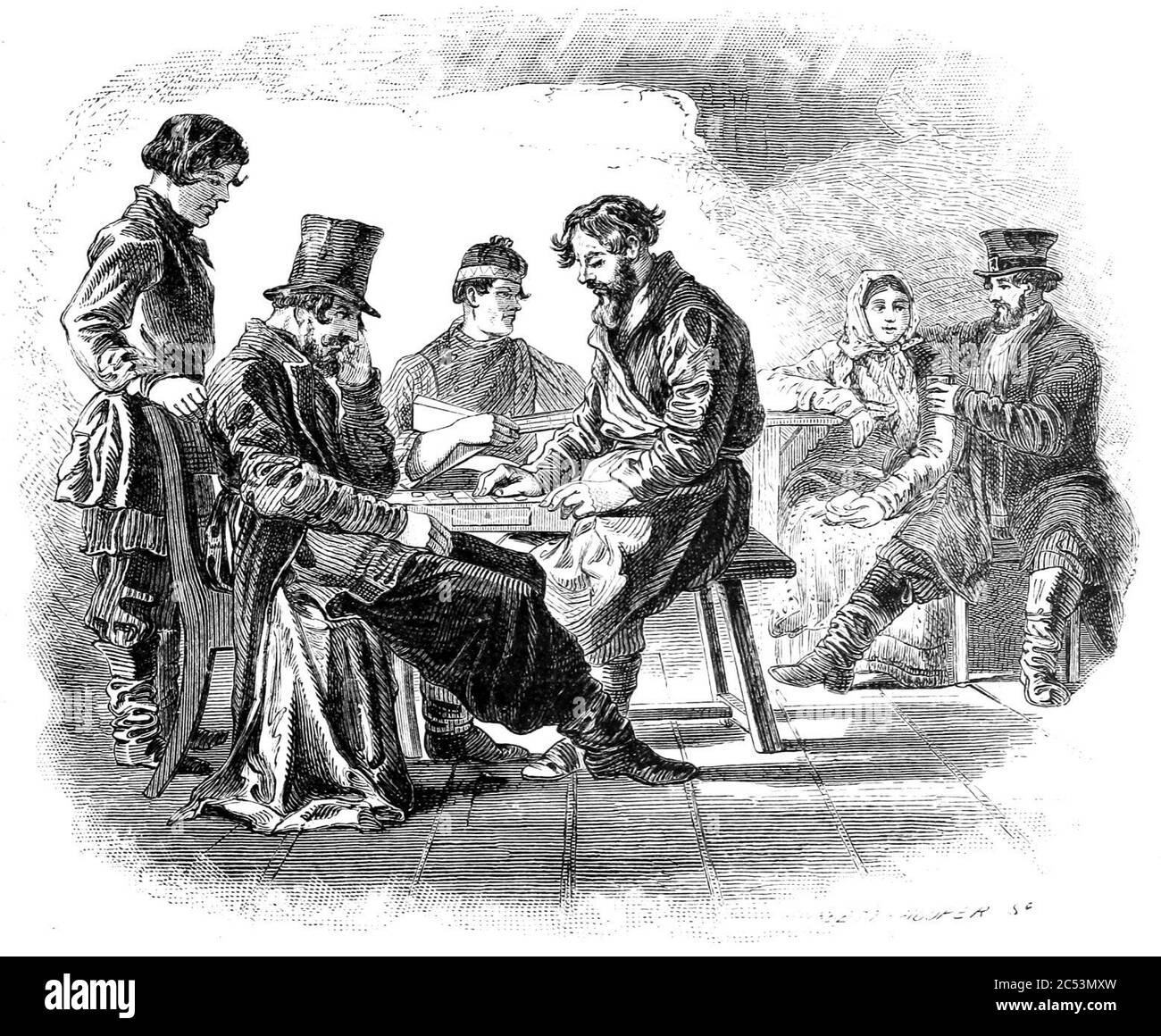 INTERIOR OF A RUSSIAN INN The Boy Travellers in the Russian Empire ...