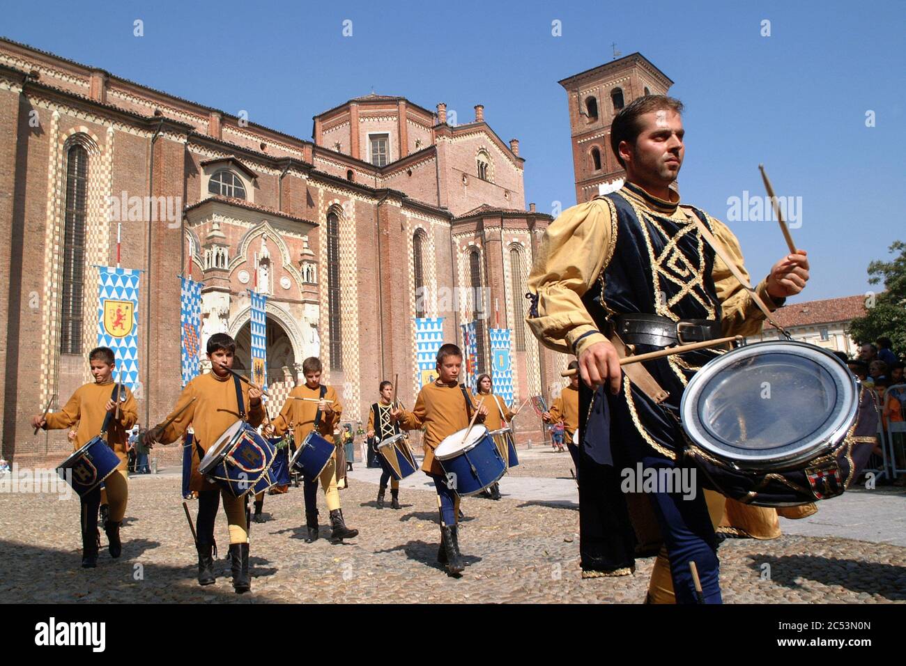 Italian drum player hi-res stock photography and images - Alamy