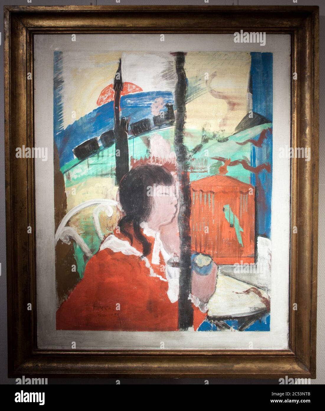 István Farkas - Red cage Stock Photo - Alamy