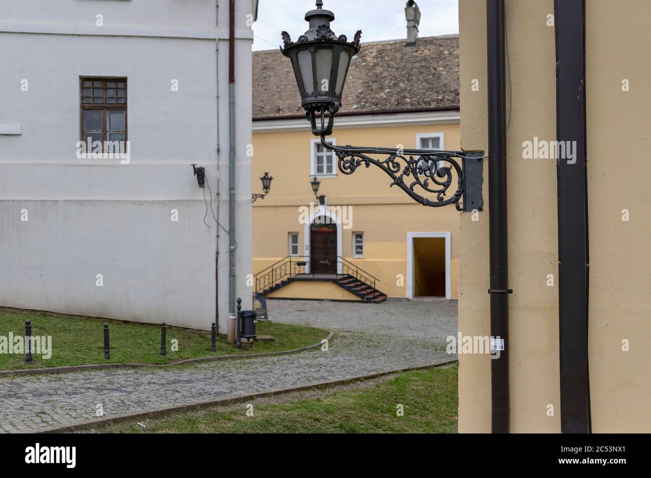 Serbia - Buildings inside the Petrovaradin Fortress near Novi Sad Stock ...