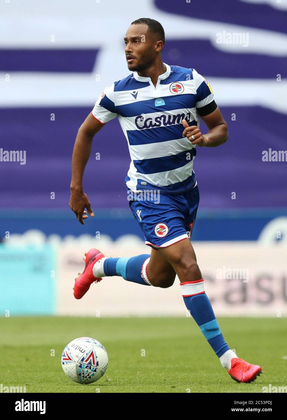 Reading's Jordan Obita during the Sky Bet Championship match at the ...