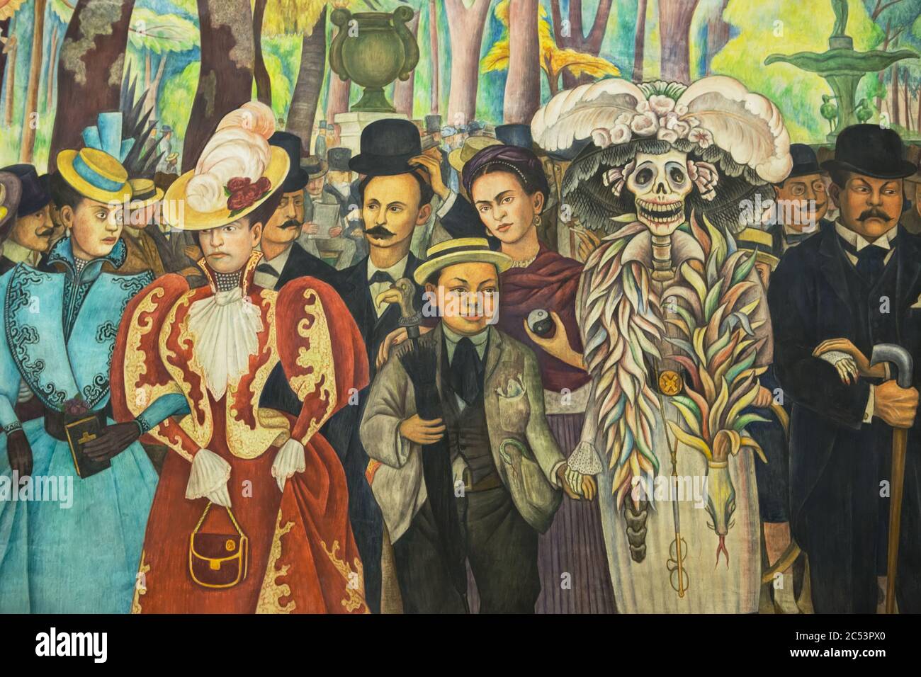 Dream of sunday afternoon in the alameda hi-res stock photography and ...