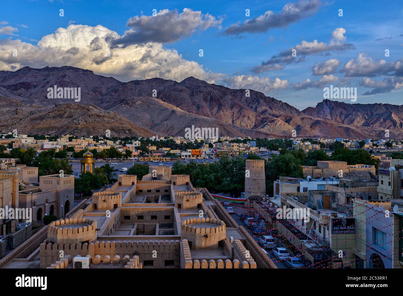 Fortress, fort, clay fortress, towers, battlements Stock Photo - Alamy