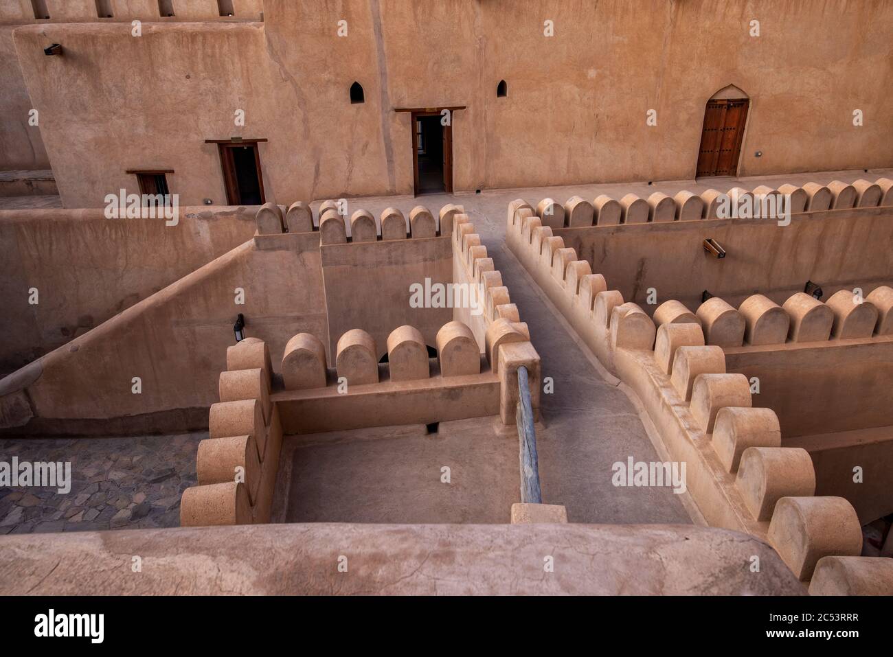 Fortress, fort, clay fortress, towers, battlements Stock Photo - Alamy