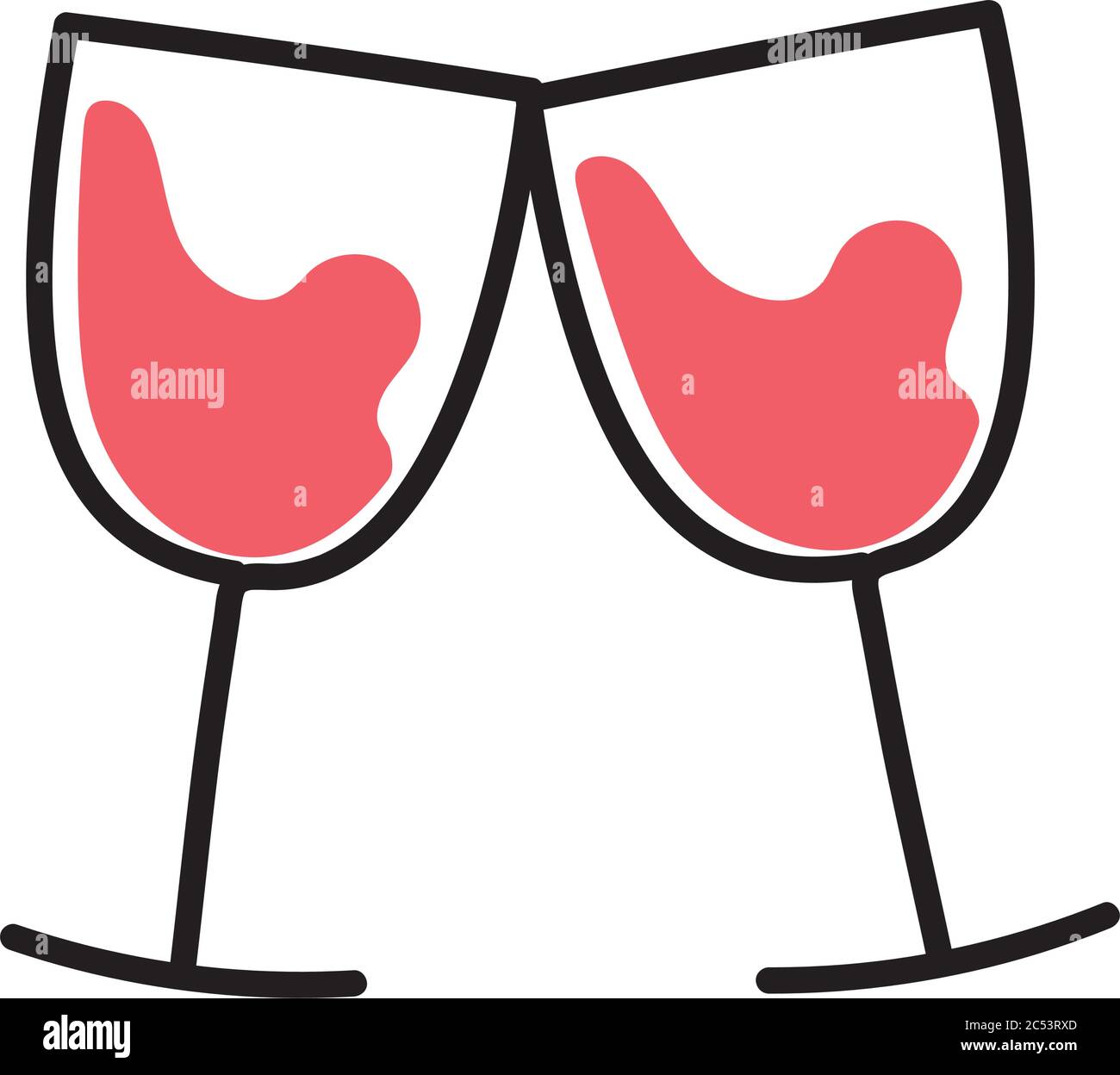 Wine cups design of Winery alcohol drink beverage restaurant ...