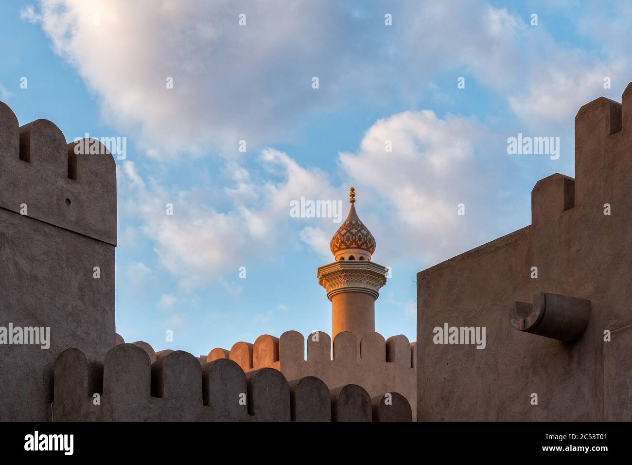 Fortress, fort, clay fortress, towers, battlements Stock Photo - Alamy