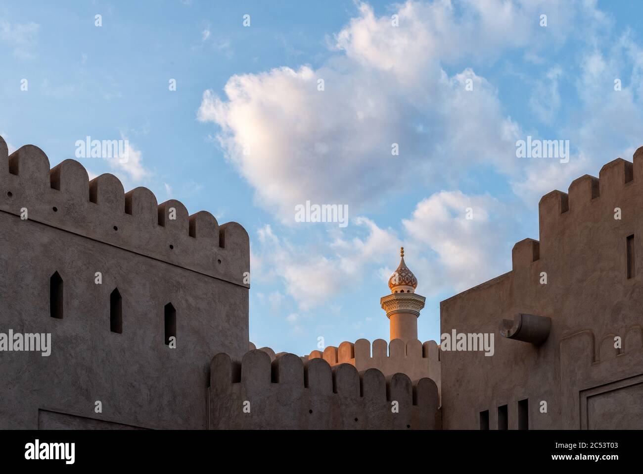 Fortress, fort, clay fortress, towers, battlements Stock Photo - Alamy