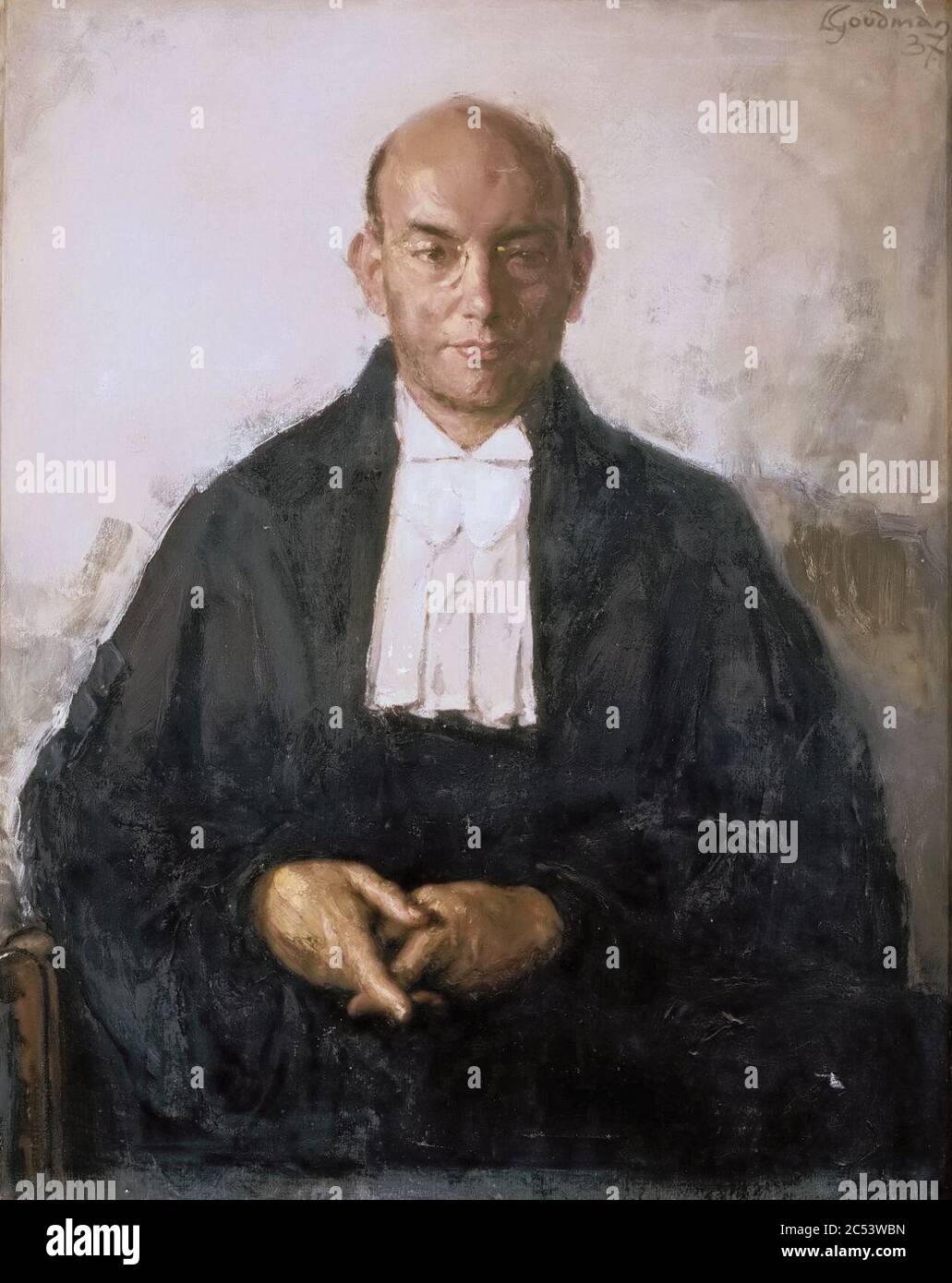 Isidore Snapper (1889-1973), by Louis Jacques Goudman Stock Photo - Alamy