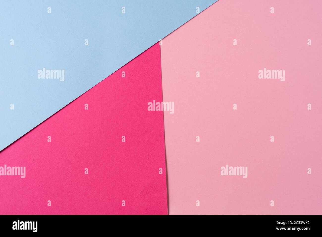 Pink and blue colored abstract paper , with geometric shape for ...