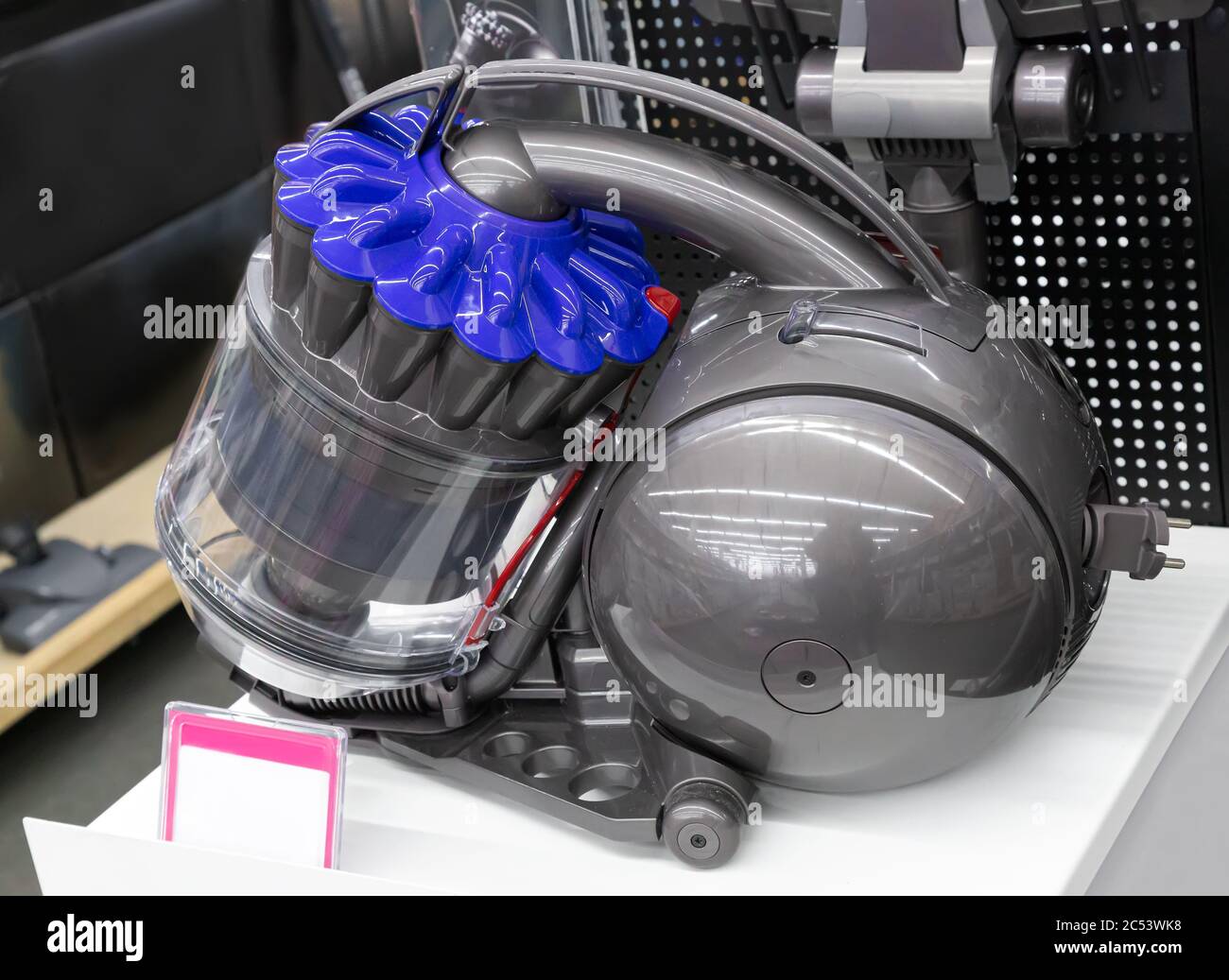 Modern vacuum cleaner in a shop window Stock Photo - Alamy