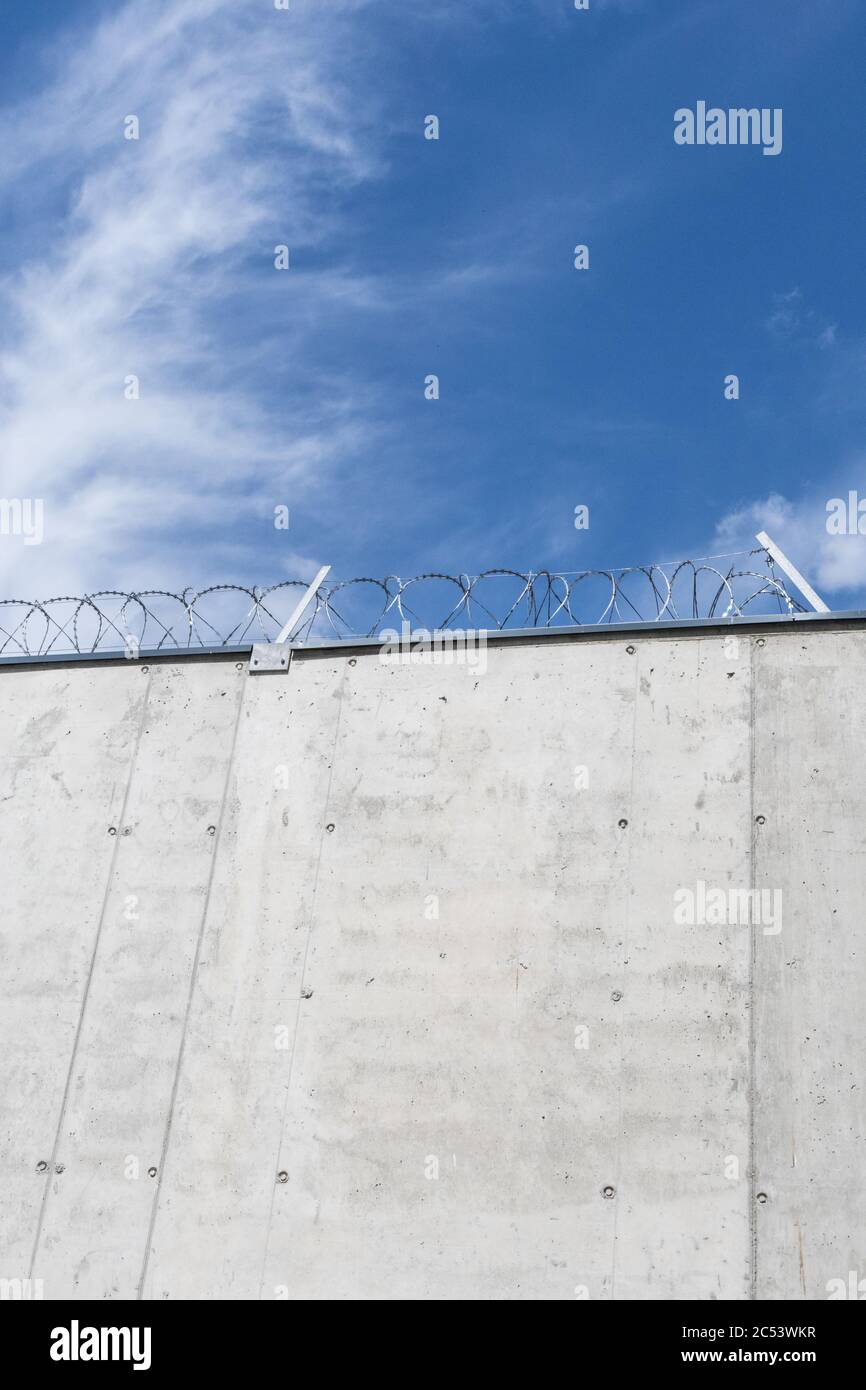 Concrete building abstract prison hi-res stock photography and images ...