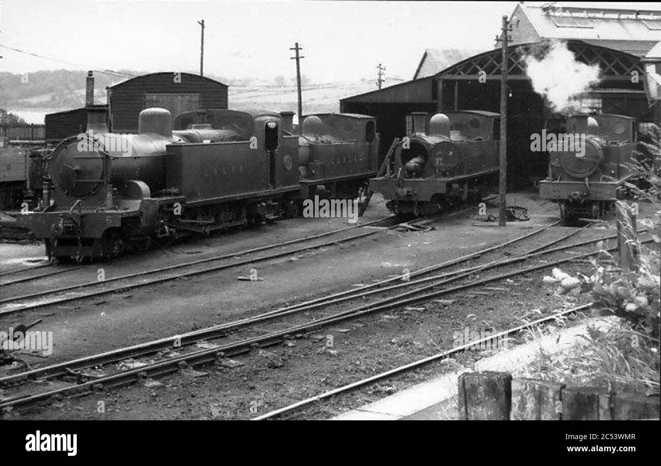 Irish narrow gauge shed (46316947012 Stock Photo - Alamy