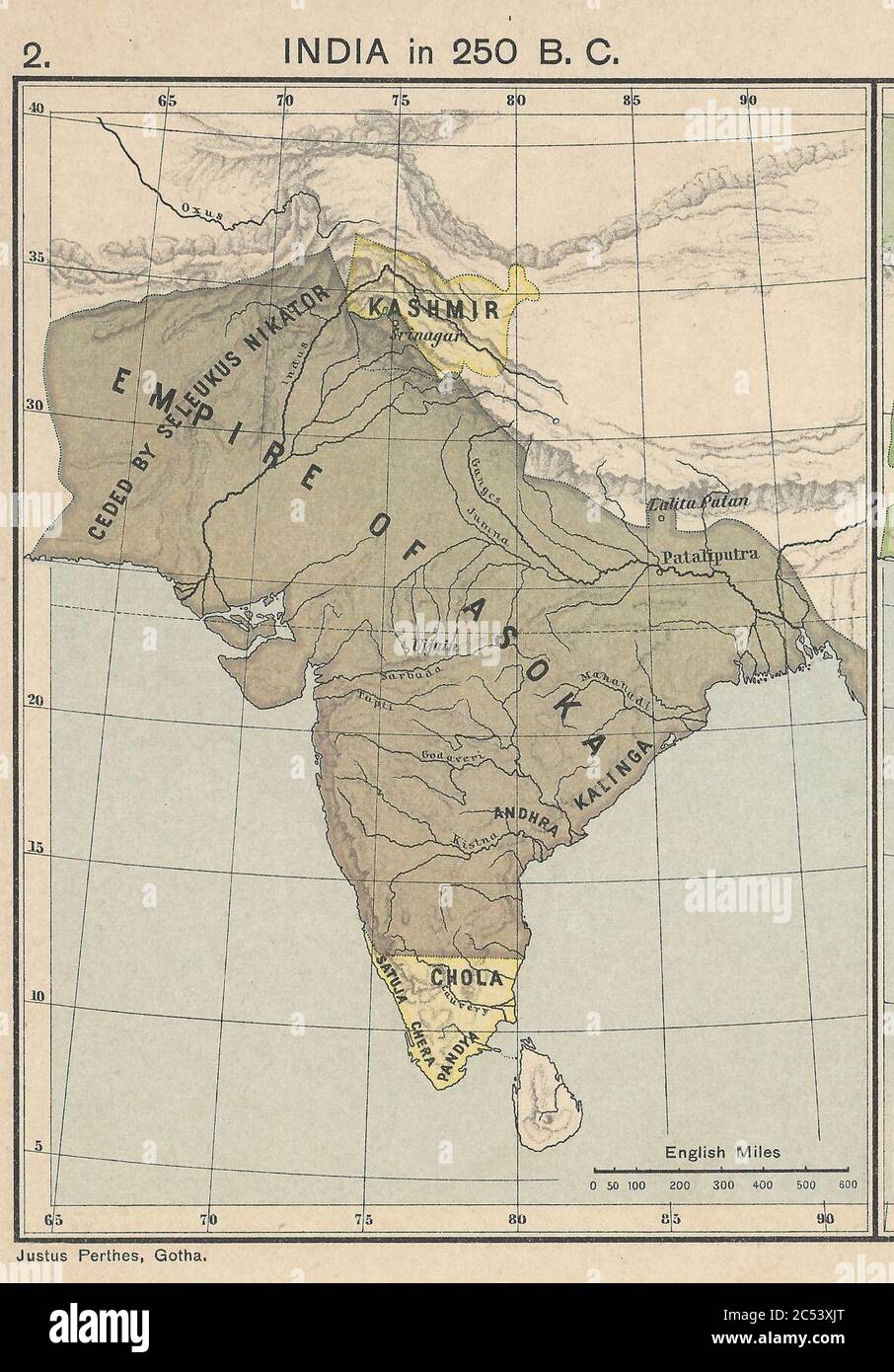 India in 250 BCE Joppen Stock Photo - Alamy