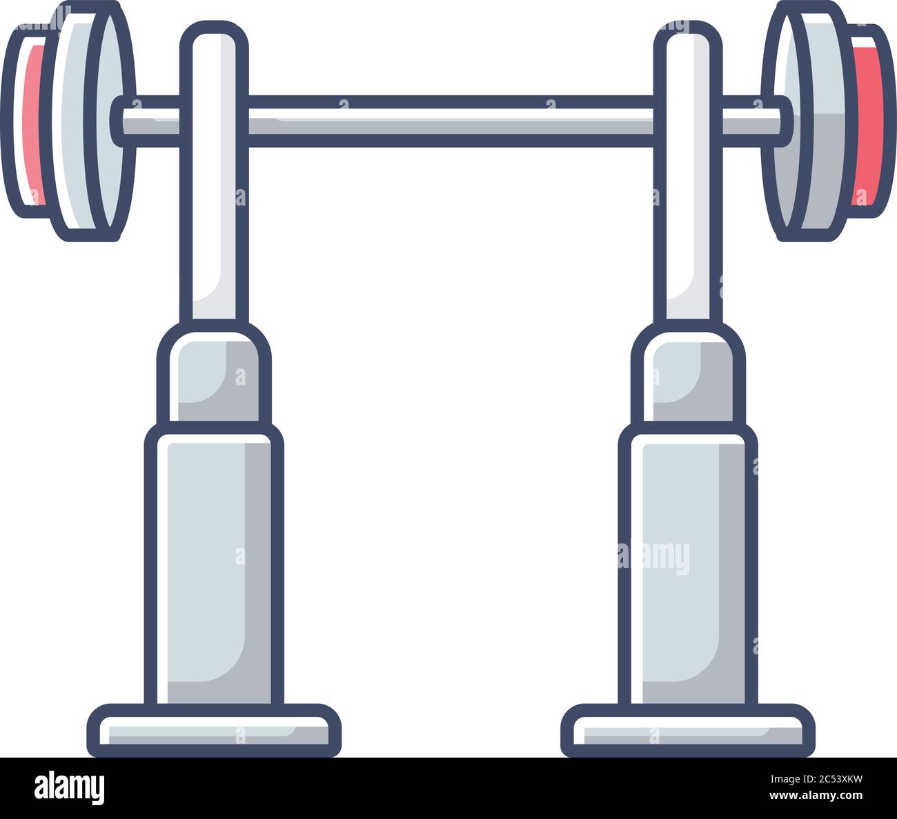 Squat rack isolated hi-res stock photography and images - Alamy