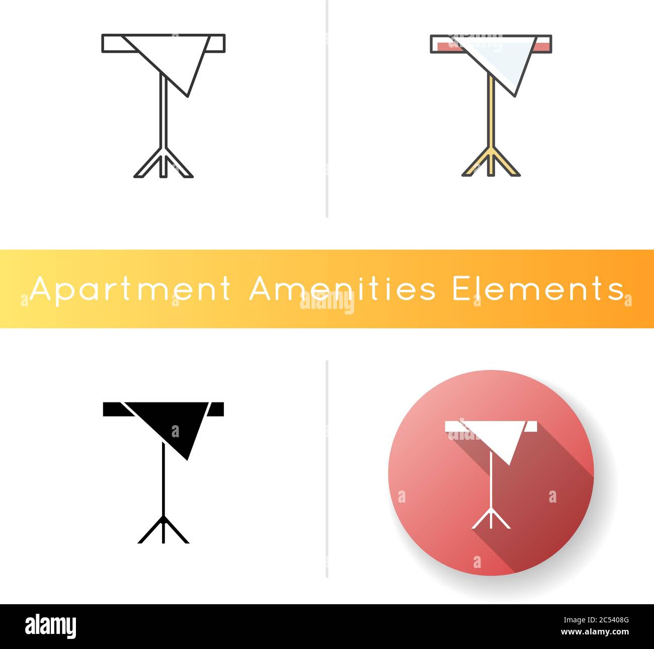 Table with cloth icon Stock Vector Image & Art - Alamy