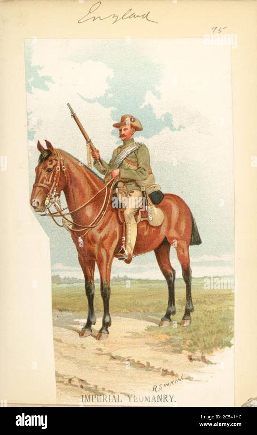 Imperial yeomanry hi-res stock photography and images - Alamy