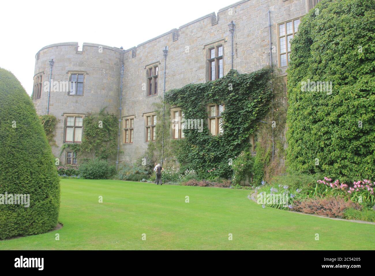 Chirk Castle in Wales Stock Photo - Alamy