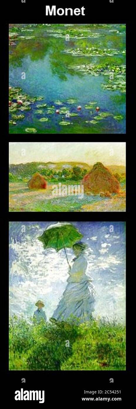 Impressionism monet hi-res stock photography and images - Alamy