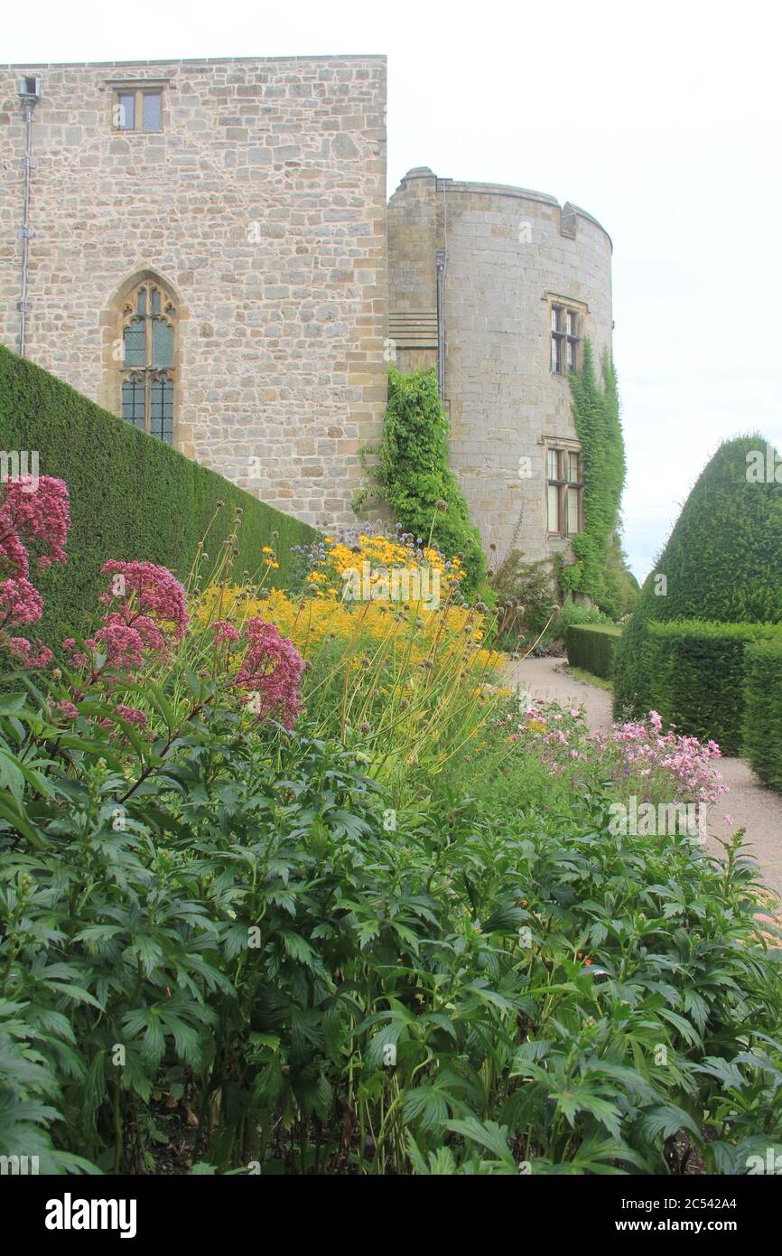 Chirk Castle in Wales Stock Photo - Alamy