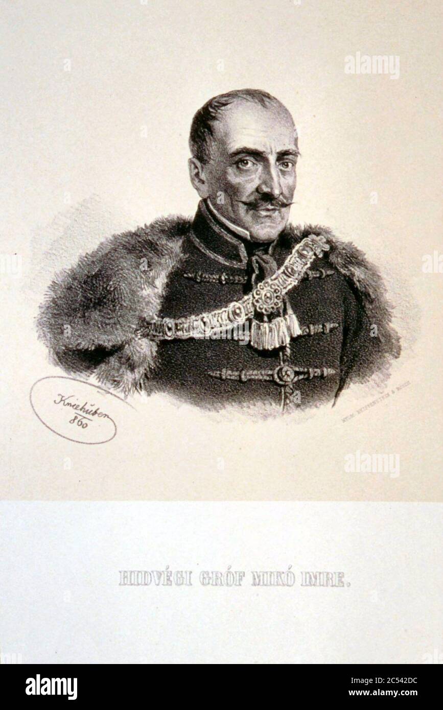 Imre Mikó Litho Stock Photo - Alamy