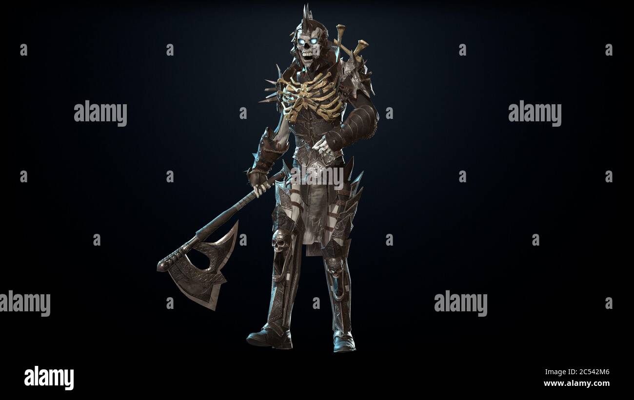 Skeleton, render 3D model on the background Stock Photo - Alamy