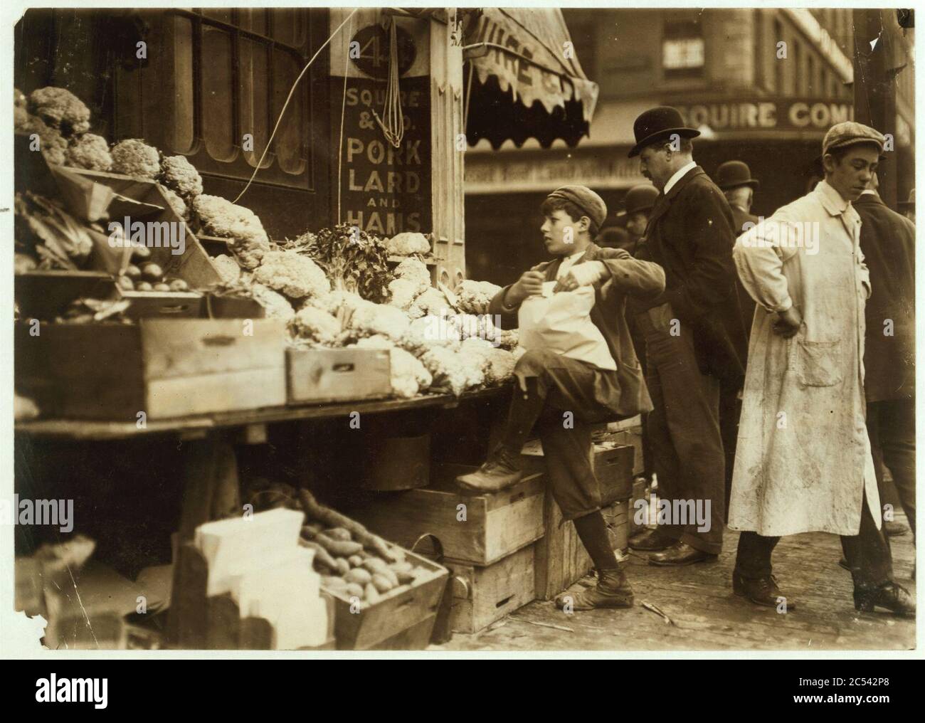 In business for himself. Boston 1915 Exhibit Stock Photo - Alamy