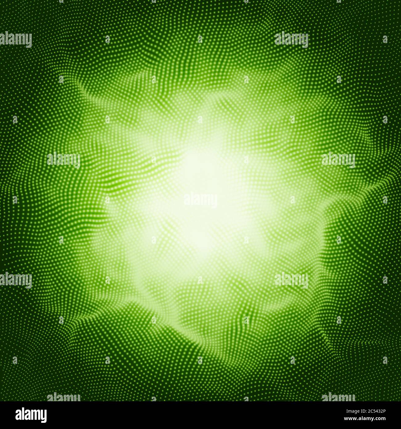 Abstract technology pattern with multiple dot particles. Colorful space ...