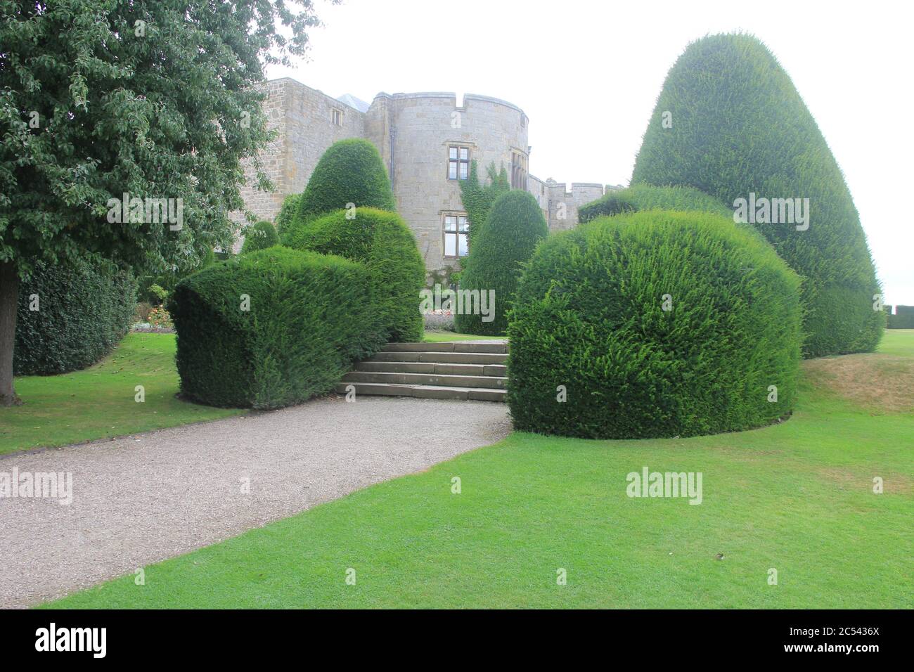 Chirk Castle in Wales Stock Photo - Alamy