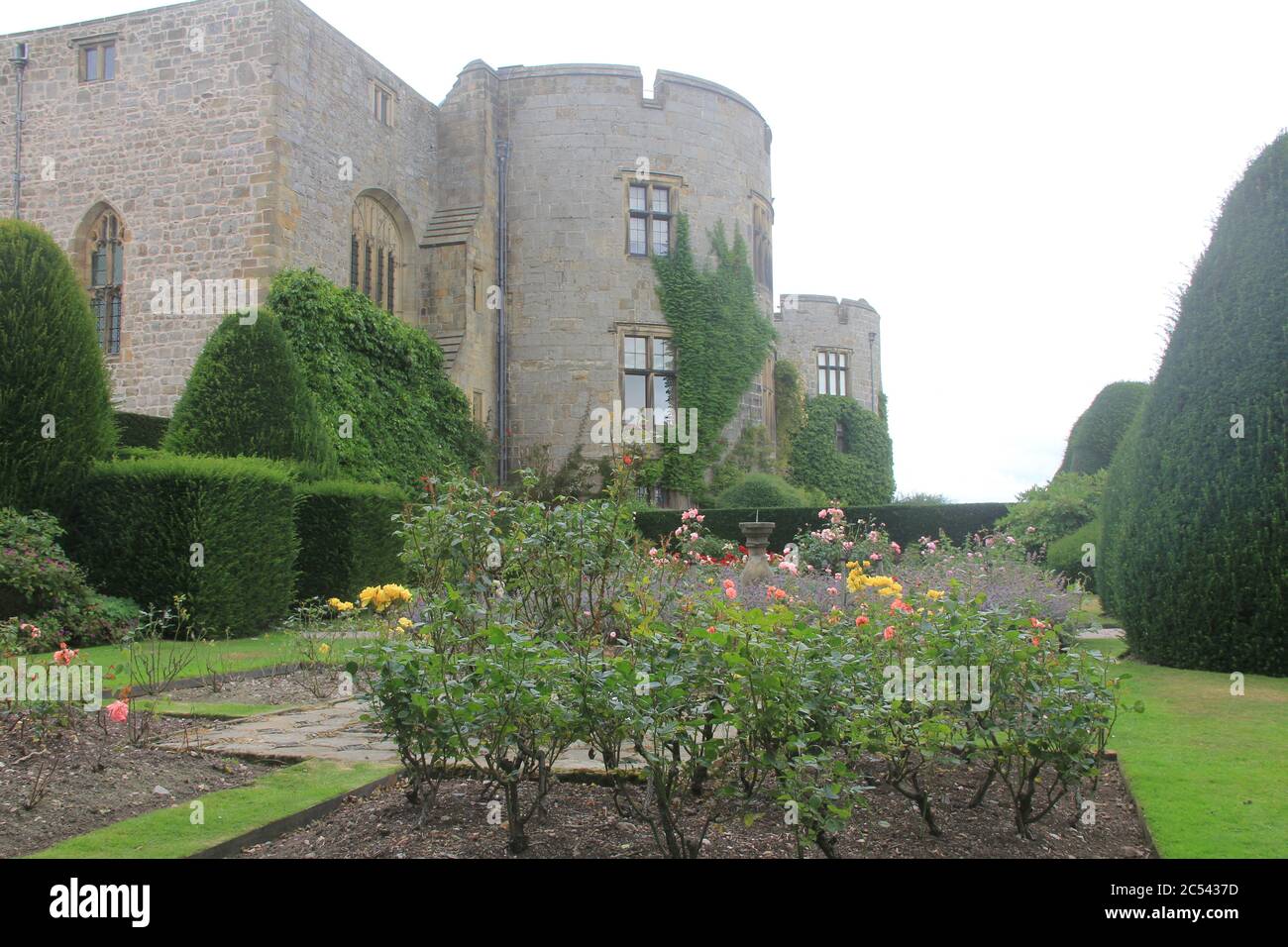Chirk Castle in Wales Stock Photo - Alamy