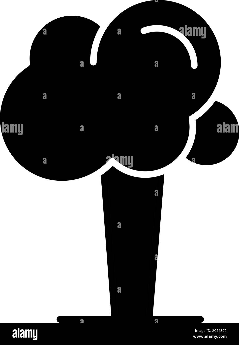 Oak tree foliage ecosystem Black and White Stock Photos & Images - Alamy