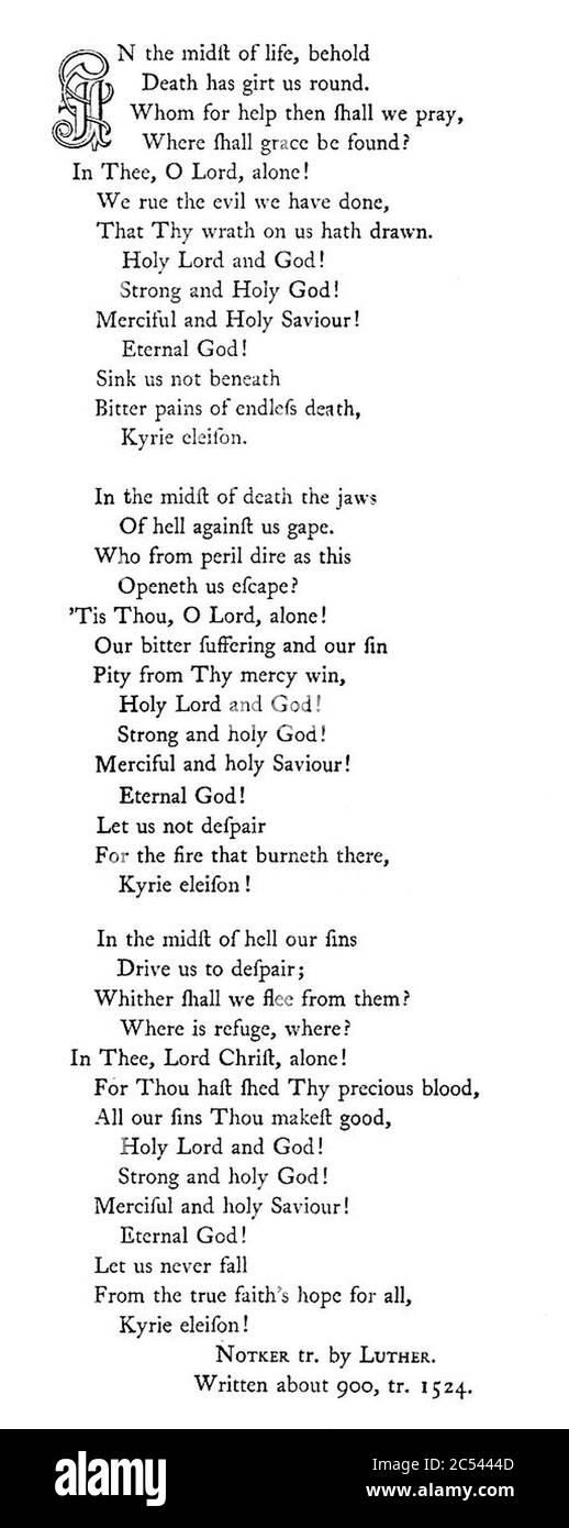 In the Midst of Life Stock Photo - Alamy