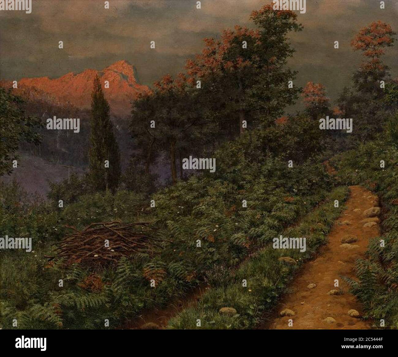 In the Mountains Boris Bessonov Stock Photo - Alamy