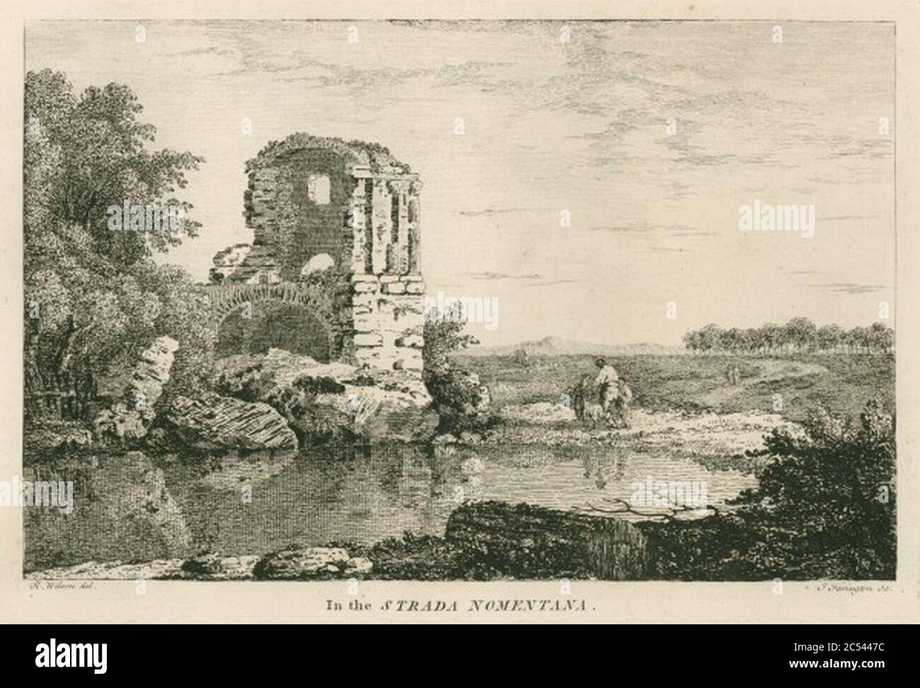 In the Strada Nomentana Stock Photo - Alamy