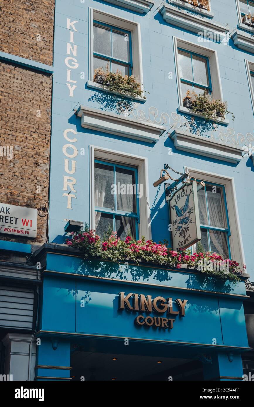 Kingly court soho hi-res stock photography and images - Alamy