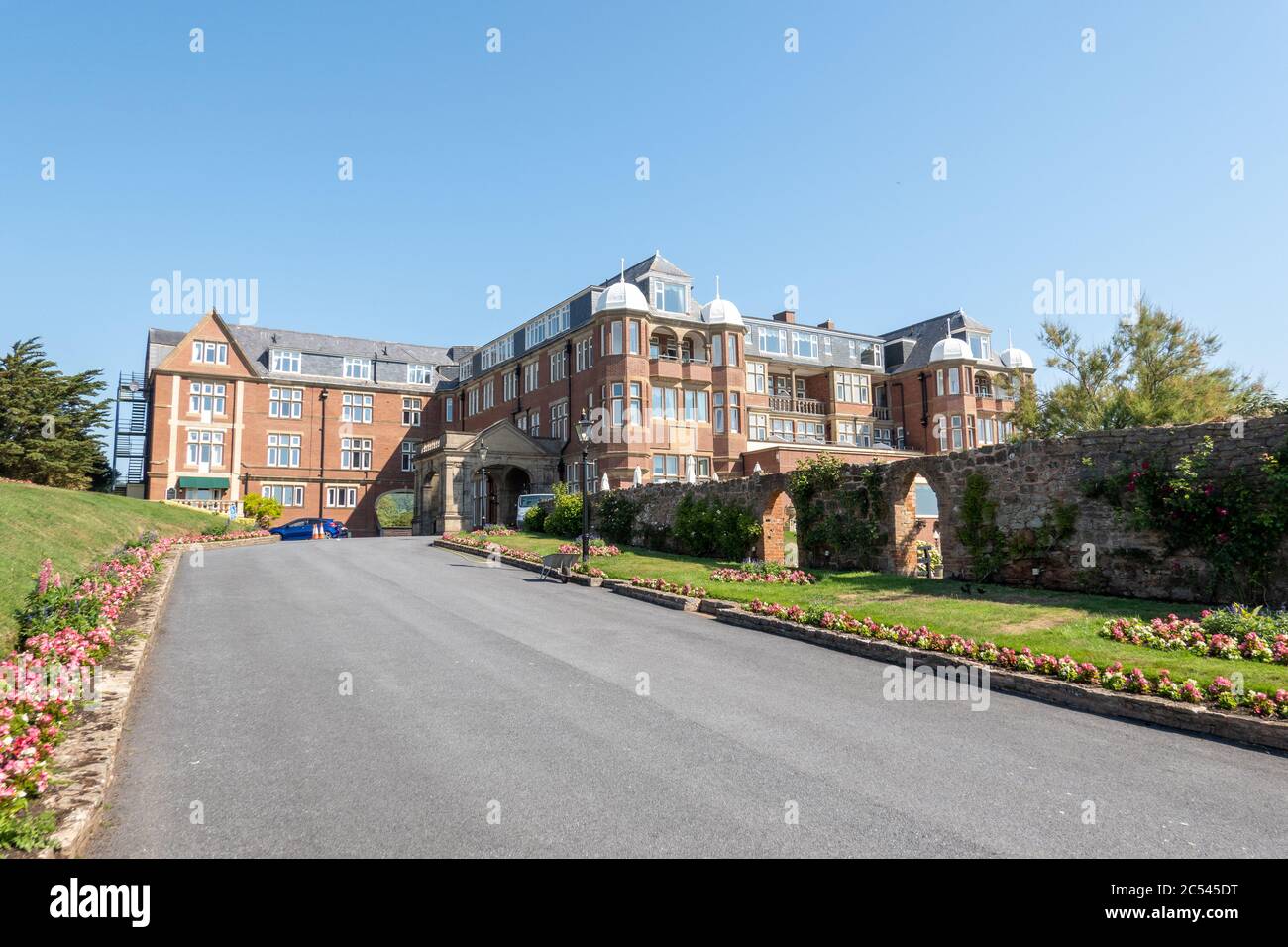 The Victoria Hotel, Sidmouth, Devon, UK Stock Photo - Alamy