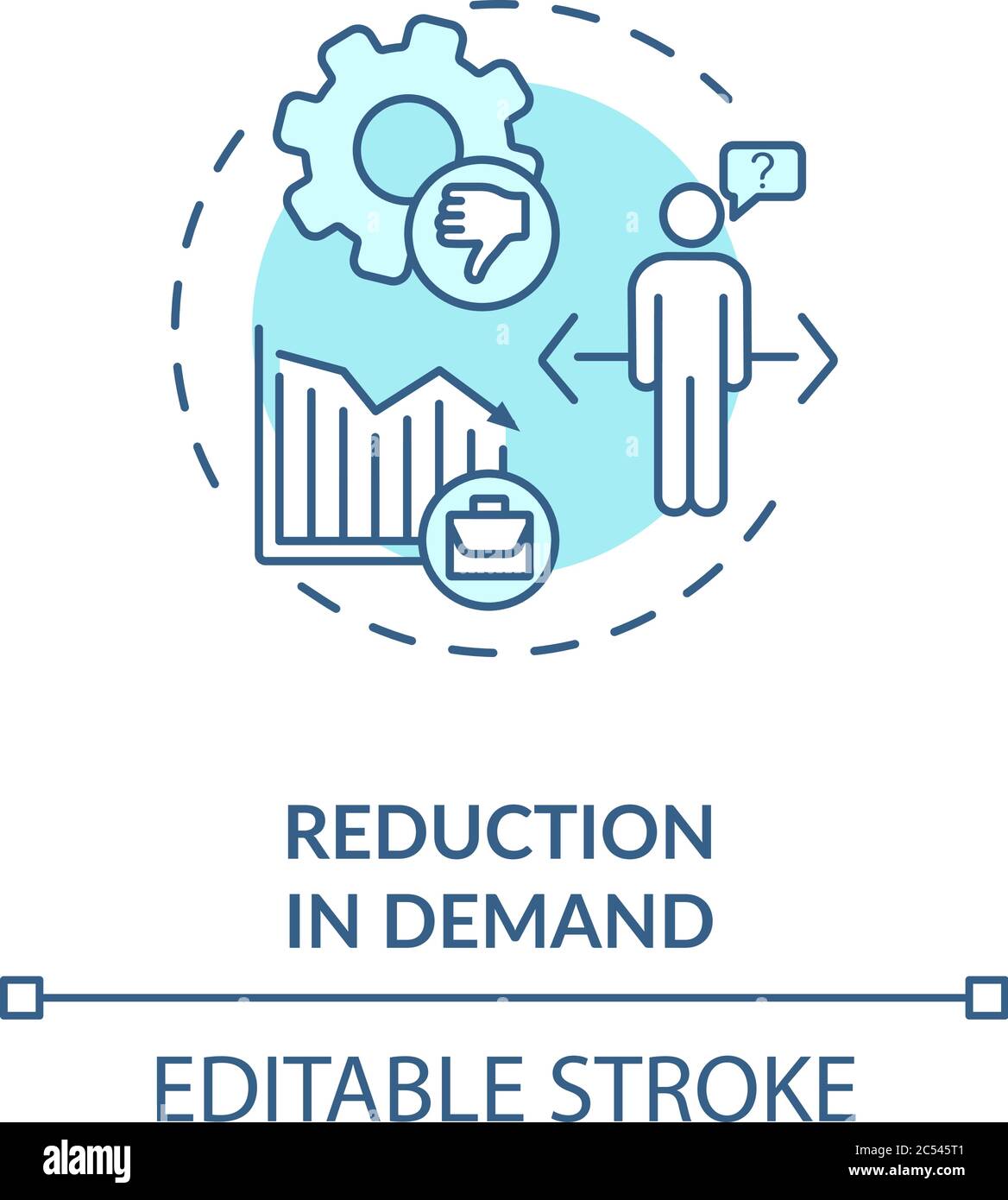 Demand failure Stock Vector Images - Alamy