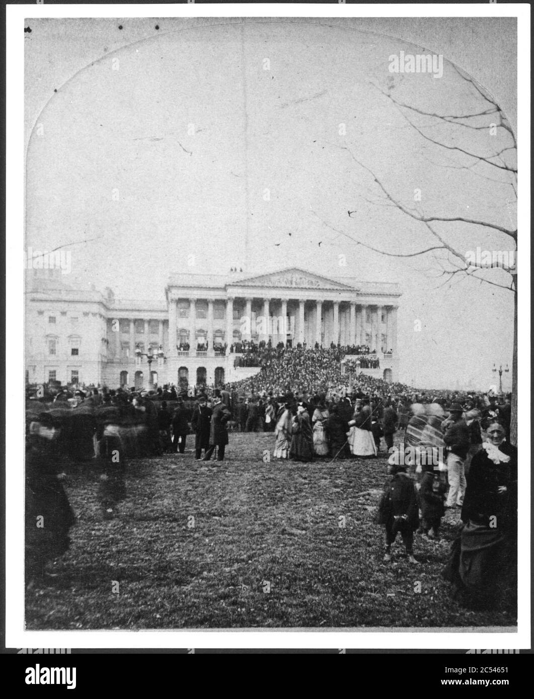 Inauguration of President Hayes, showing Senate wing of the U.S ...