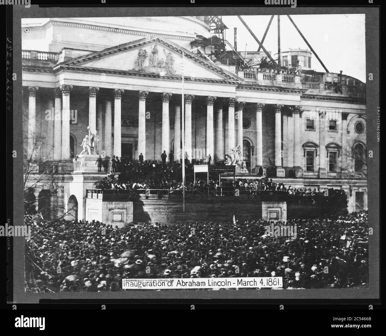 Abraham lincoln inauguration hi-res stock photography and images - Alamy