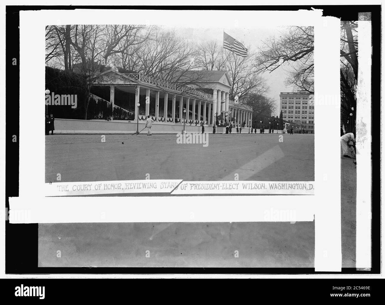 Inauguration, 1913; Court of Honor Stock Photo - Alamy