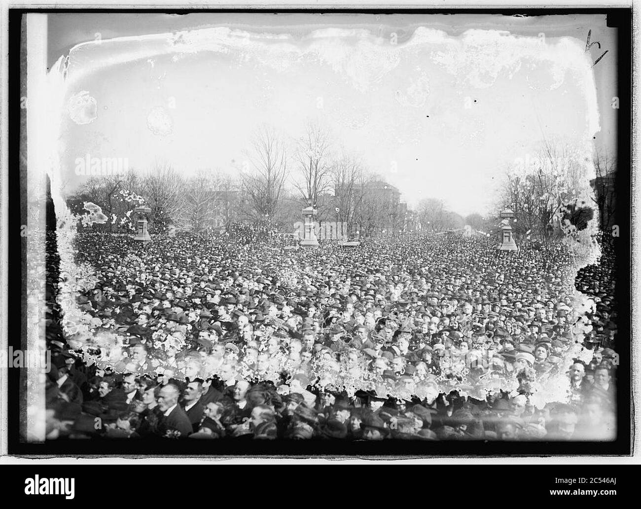 Inauguration, 1921. Crowds Stock Photo - Alamy