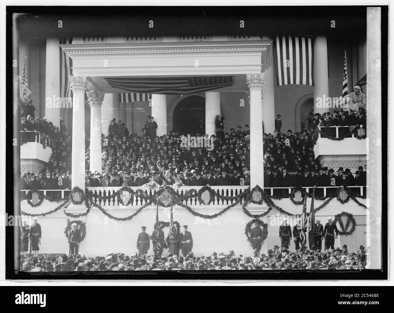 Inauguration, 1921. Address Ok (S Stock Photo - Alamy