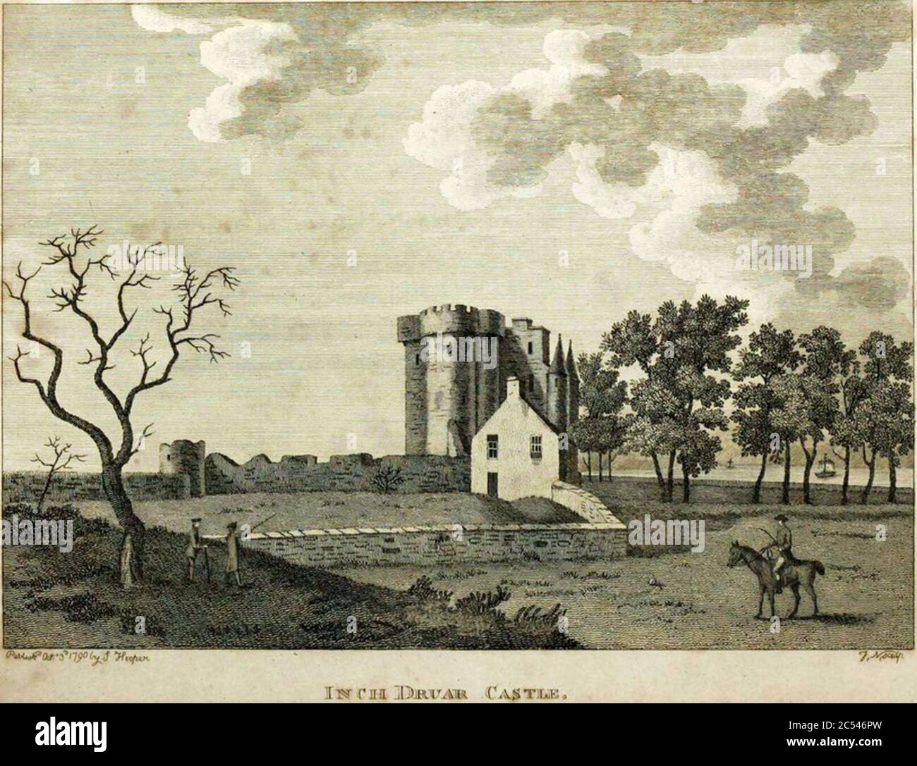 Inchdrewer castle hi-res stock photography and images - Alamy