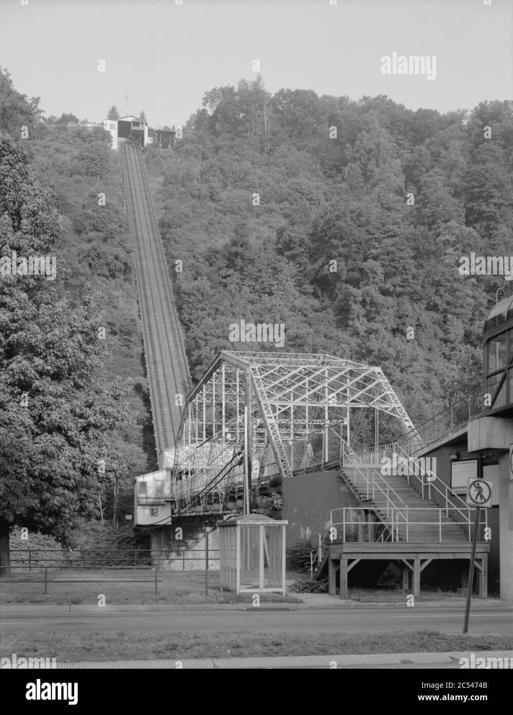 Inclined Plane Bridge HAER 2 Stock Photo - Alamy