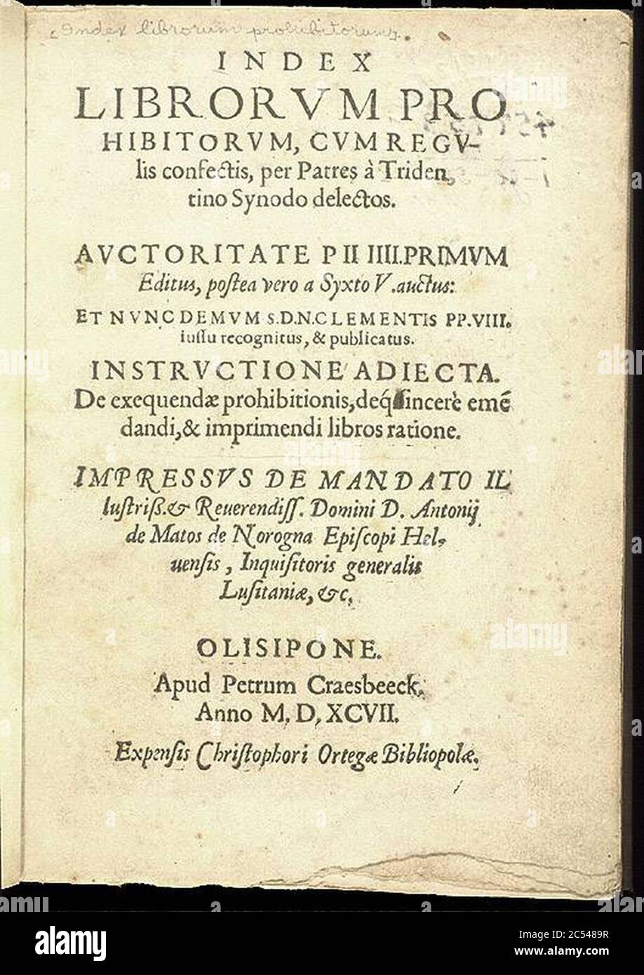 Librorum hi-res stock photography and images - Alamy